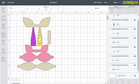 Make Hair Bows With Your Cricut 18 Free Svg Templates Artofit