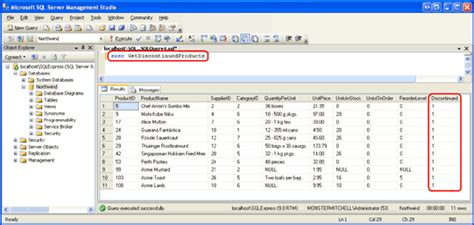 creating stored procedures and user defined functions with