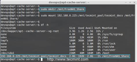 configuring freenas to setup zfs storage disks and creating nfs shares