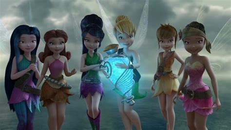 Fawn Iridessa Rosetta Silvermist Tinkerbell And Zarina Disney