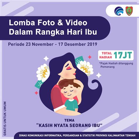 Peringati Hari Ibu Pemprov Kalteng Gelar Lomba Foto Dan Video