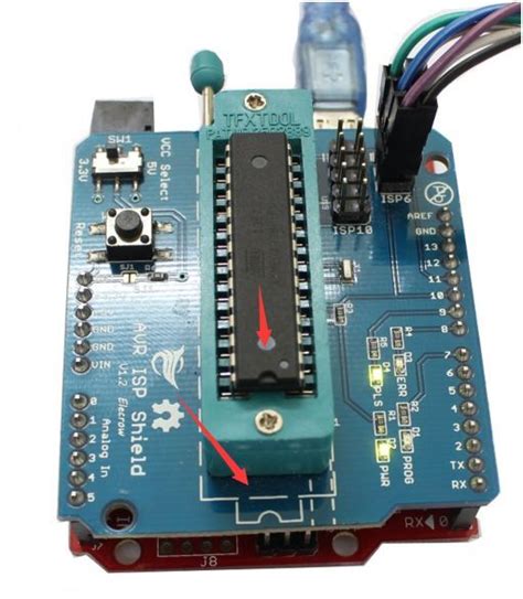 the easiest way to burn bootloader into atmega328p pu