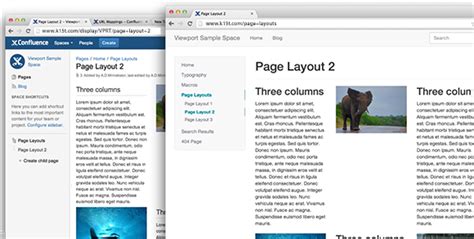 announcement scroll viewport delivering confluence content simpler