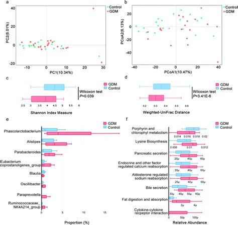 Integrated Microbiome–metabolome Analysis Reveals Novel Associations