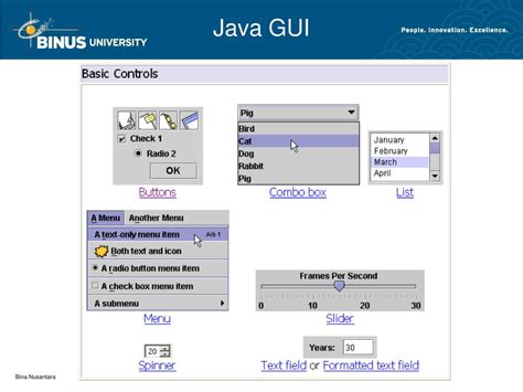 ppt java api gui powerpoint presentation free download id 4184584
