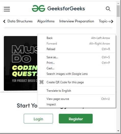how to get html code from loaded webview geeksforgeeks