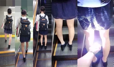 ノーパン盗撮エロ画像逆さ撮りしたらパンツはいてない女の子のマンコが写ってしまった街をノーパンであるく素人女子がヤバイ