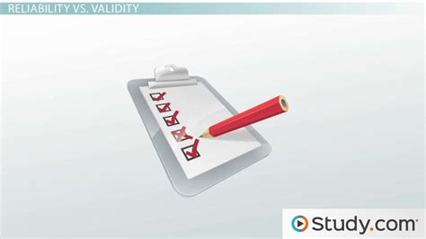 Reliability Vs Validity Definition Examples And Differences Video