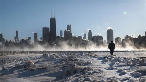 Climat Une Vague De Froid Extrême Balaye Le Nord Des Etats Unis Le