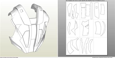 Papercraft Pdo File Template For Iron Man Mark 4 And 6 Full Armor