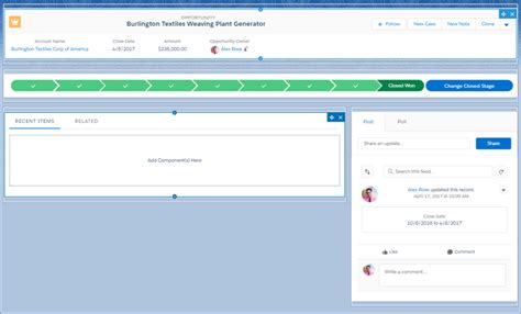 build a custom record page for lightning experience unit salesforce