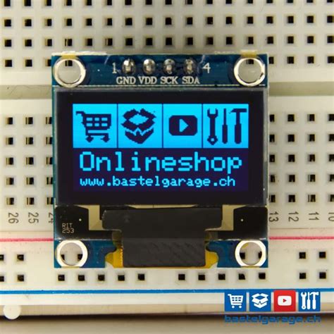 oled display blau i2c 128x64 0 96 electronic circuit projects