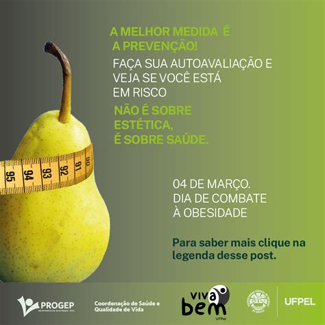 Coordenação De Comunicação Social Dia Mundial Da Obesidade Entenda A