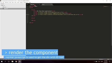 react tutorial how to create your first react application in standard