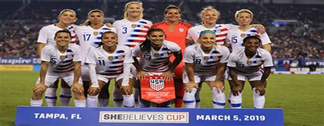 U S Womens Soccer Team Sues For Gender Discrimination Ilg