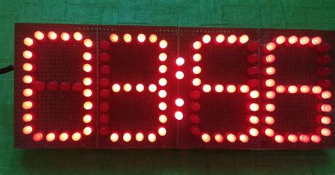 arduino tutorial by manmohan pal large seven segment digital clock