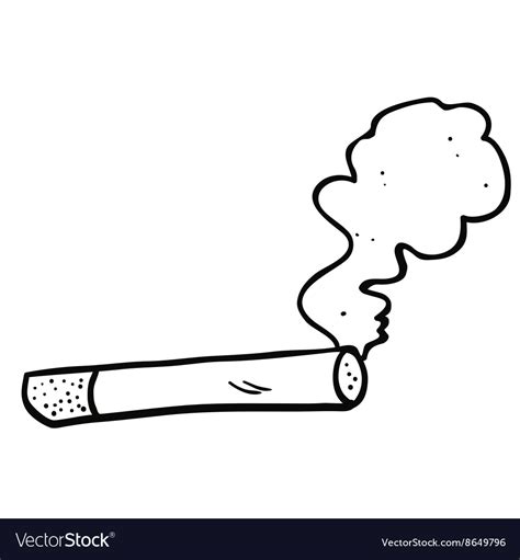 Woman Smoking Cigarette Clip Art