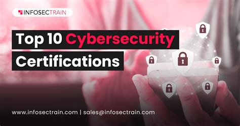 Top 10 Cybersecurity Certifications To Pursue In 2021 Infosectrain
