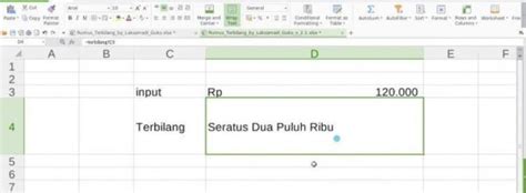 Contoh Cara Menggunakan Fungsi Rumus Terbilang Excel Terbaru 2023
