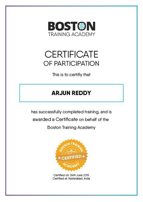 certificate in ml