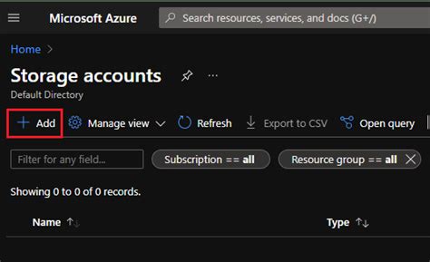 create an azure blob storage account and upload a file