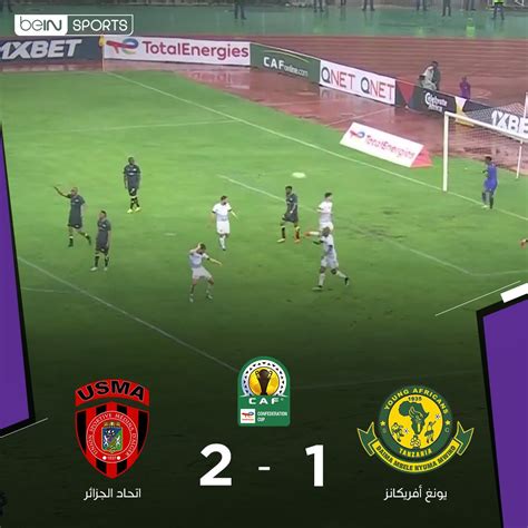 Bein Sports On Twitter عاد اتحاد الجزائر بالانتصار 2 1 من أرض منافسه