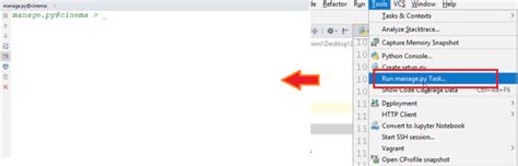 python do we have manage py task in vs code stack overflow
