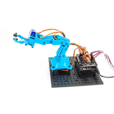 robotgeek 9g snapper mini 3d printed arm arduino robot