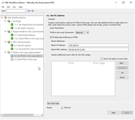 fil simulation with hdl workflow advisor for simulink matlab
