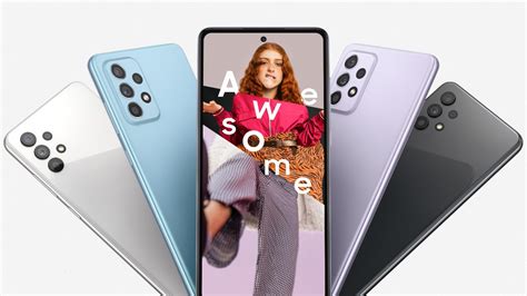 Samsung Galaxy A52 Galaxy A52 5g Galaxy A72 With Quad Rear Cameras