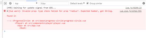 invalid prop type check failed for prop radius expected number got