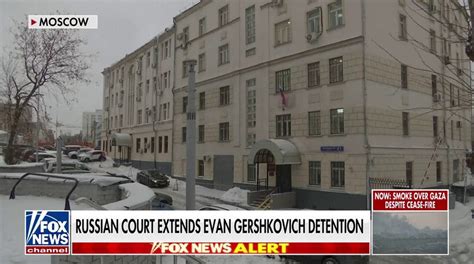 Russian Court Extends Detention Of Wall Street Journal Reporter Evan