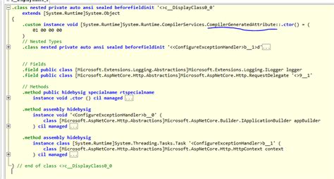 excludefromcodecoverage attribute is ignored in an static class in a