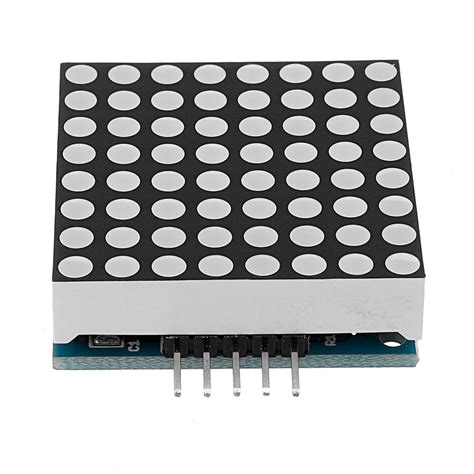 5pcs open smart dot matrix led 8x8 seamless cascadable red led dot