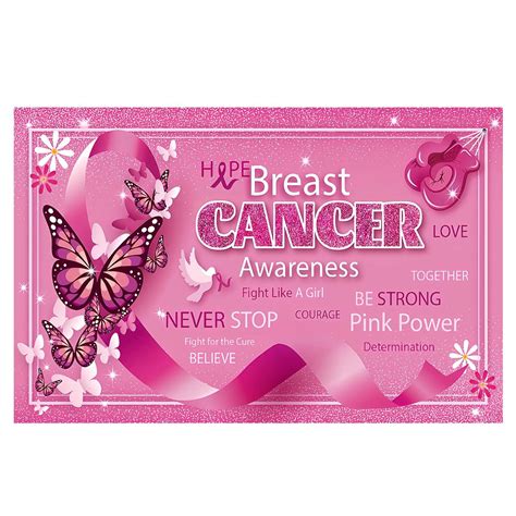 Cancer Publicity Background Photography Cancer Banner Ribbon Cancer