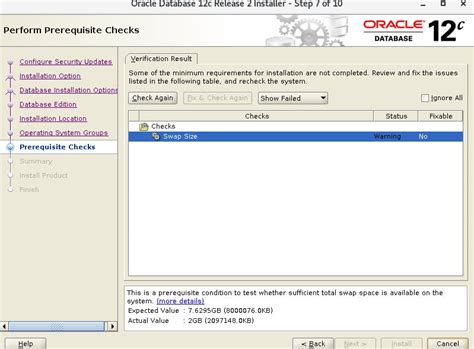 oracle database 12c release 2 12 2 installation on oracle linux 7 6