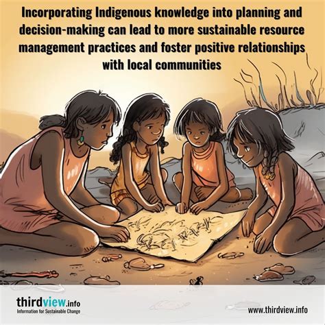 Incorporating Indigenous Knowledge Into Planning And Decision Making