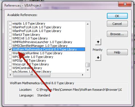interoperability using wolfram library reference in excel vba