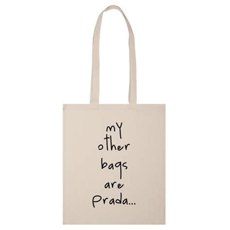 My Other Bags Are Designer Tote Bag Shoulder Canvas Handbag Shopper