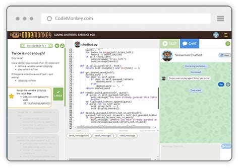 coding chatbots learning python through programming a chatbot