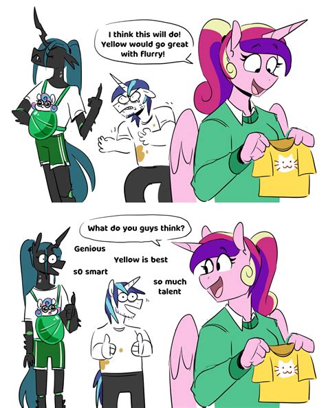 Queen Chrysalis Королева Крисалис Flurry Heart Shining Armor