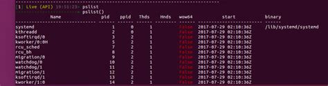 rekall memory analysis framework for windows linux and mac osx