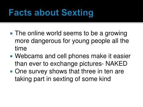 Ppt The Dangers Of Sexting Powerpoint Presentation Free Download