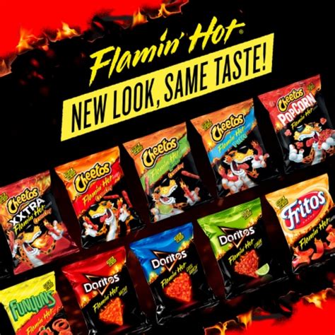 Cheetos Crunchy Cheese Flavored Snacks Xxtra Flamin Hot Flavored 8 5