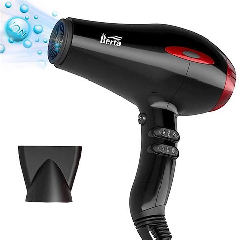 Hair Dryer 1875w Negative Ion Quick Drying Low Noise Hair