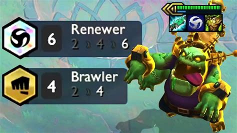 Immortal 3 Star Nunu ⭐⭐⭐ 6 Renewer 4 Brawler Tft Set 5 Reckoning