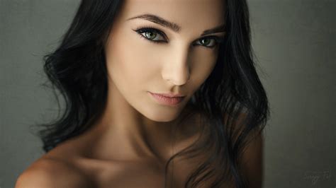 Wallpaper Id 1968003 1080p Portrait Green Eyes Face Kseniya