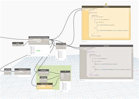 codeblock for loops with nodes designscript dynamo