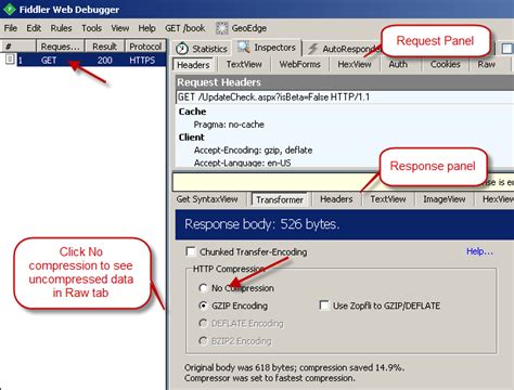 how to use fiddler to analyze web requests zappysys