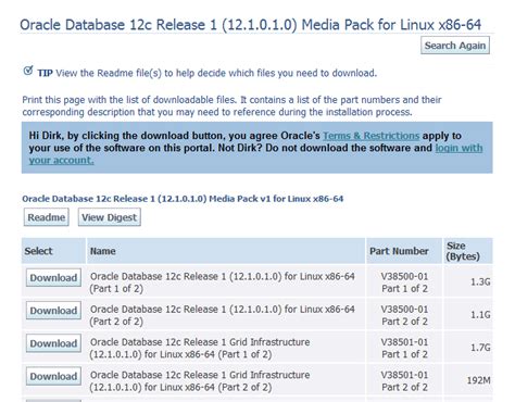 oracle 12c database 12 1 0 1 0 available for download ~ dirk nachbar